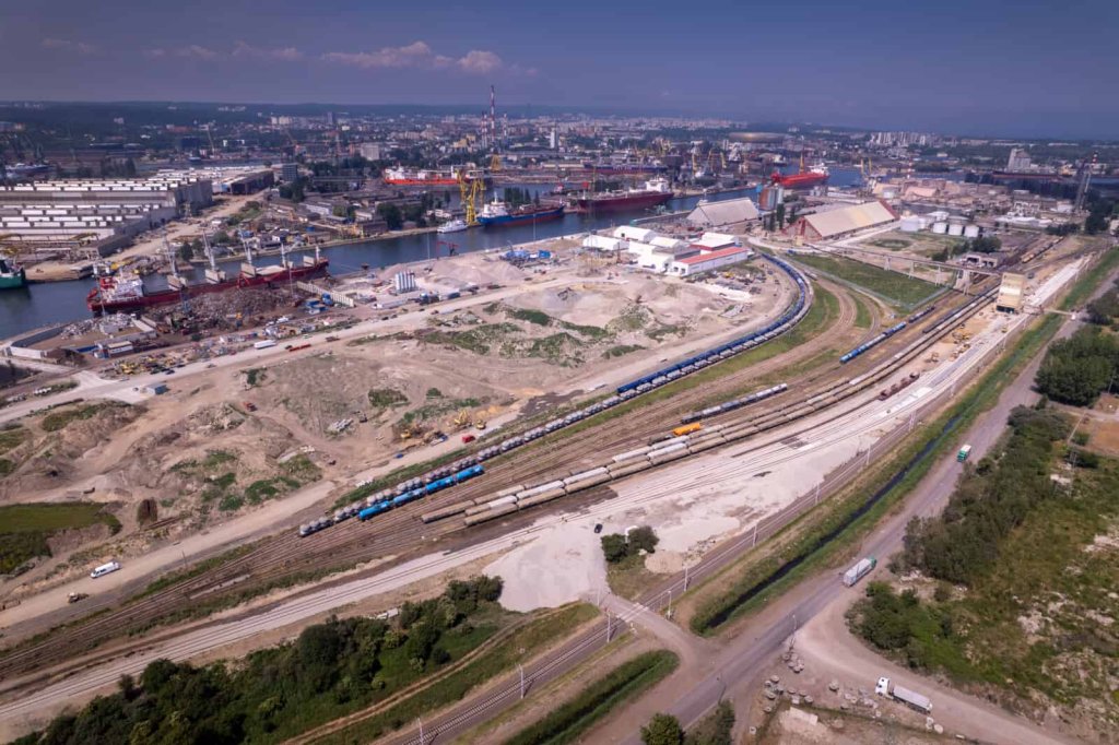 Nabrzeże Przemysłowe w Porcie Gdańsk coraz bardziej nowoczesne! - NDI Nabrzeże Przemysłowe w Porcie Gdańsk coraz bardziej nowoczesne! - NDI