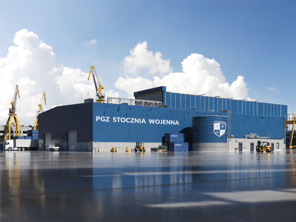 Budowa hali magazynowej i przebudowa infrastruktury technicznej na ...